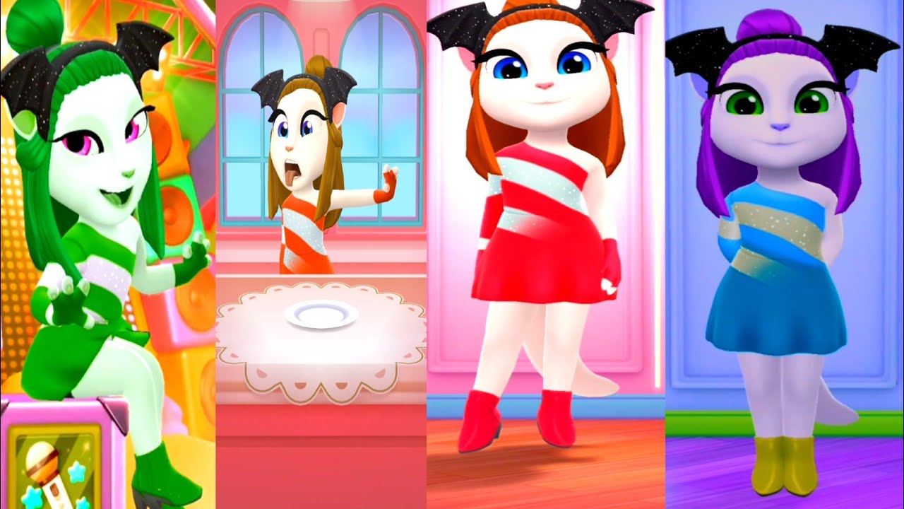 My Talking Angela 2 best dancing || iOS Android gameplay walkthrough ...