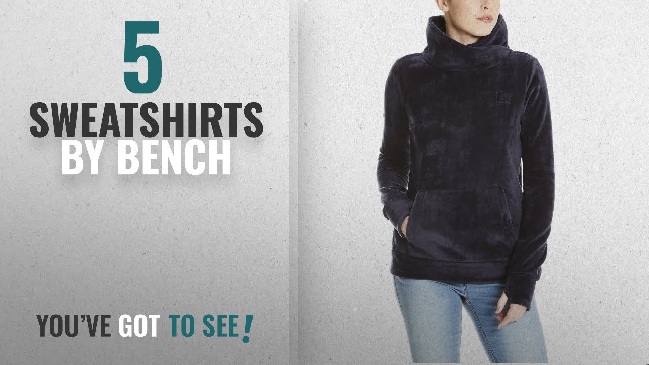 Top 10 Bench Sweatshirts [2018]: Bench Women's Her. Overhead Fleece ...