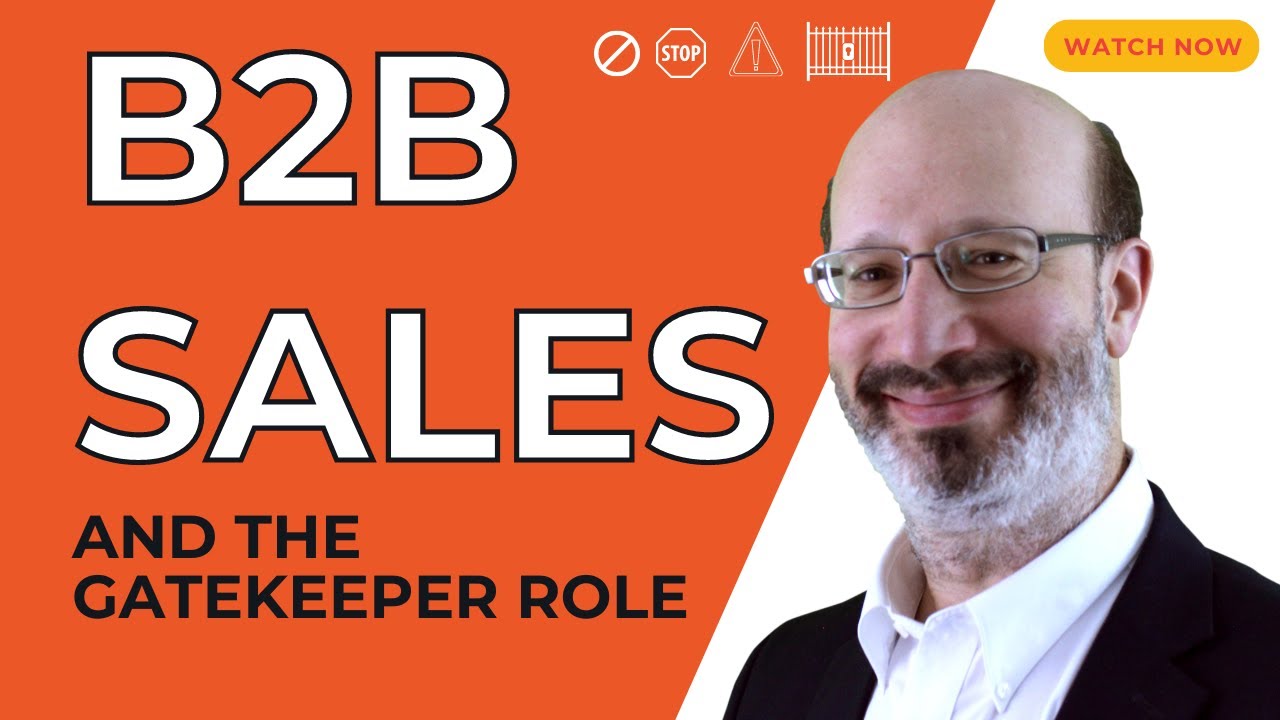 B2B Sales and Gatekeeper Role - YouTube