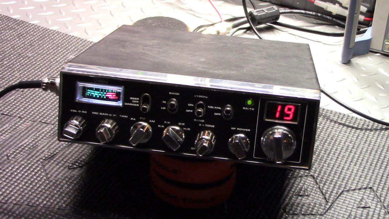 Galaxy DX 44V Complete Tune, Alignment and Refreshed CB Radio Unhacked ...