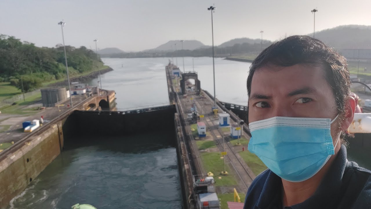 Canal De Panama lock's - YouTube