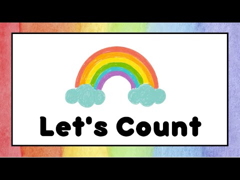 Colourful Counting | Learn Counting | English | Count With Me | Kids ...