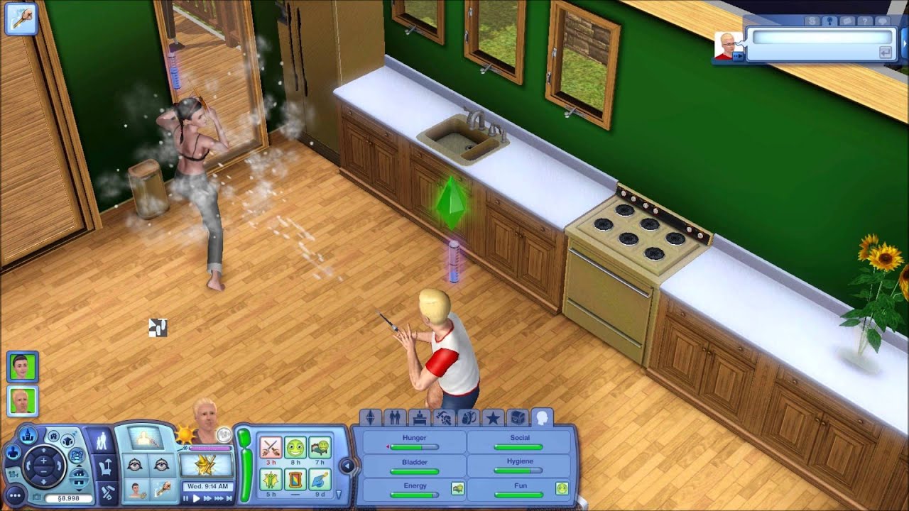 The Sims 3 Supernatural, Magical Duel - YouTube