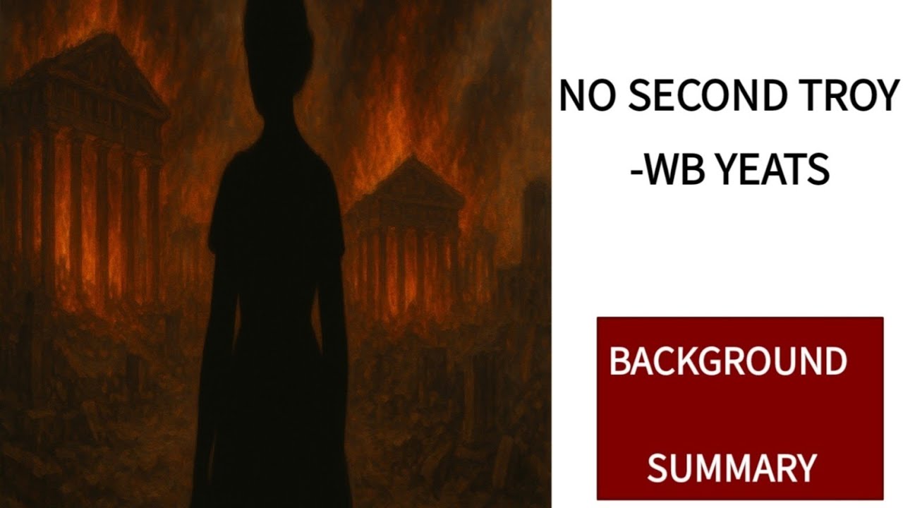 No Second Troy by WB Yeats: The Deep Meaning Explained in 4 Minutes ...