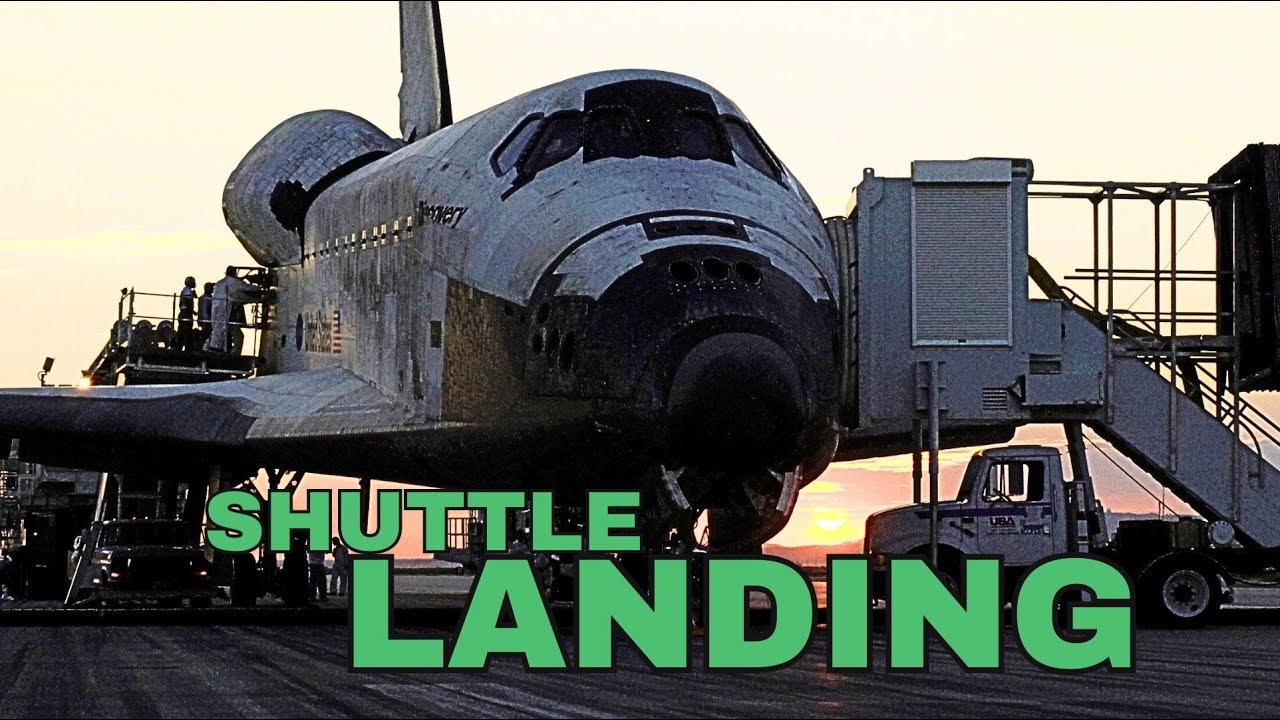 Space Shuttle Discovery STS-114 Landing at Edwards Air Force Base - YouTube