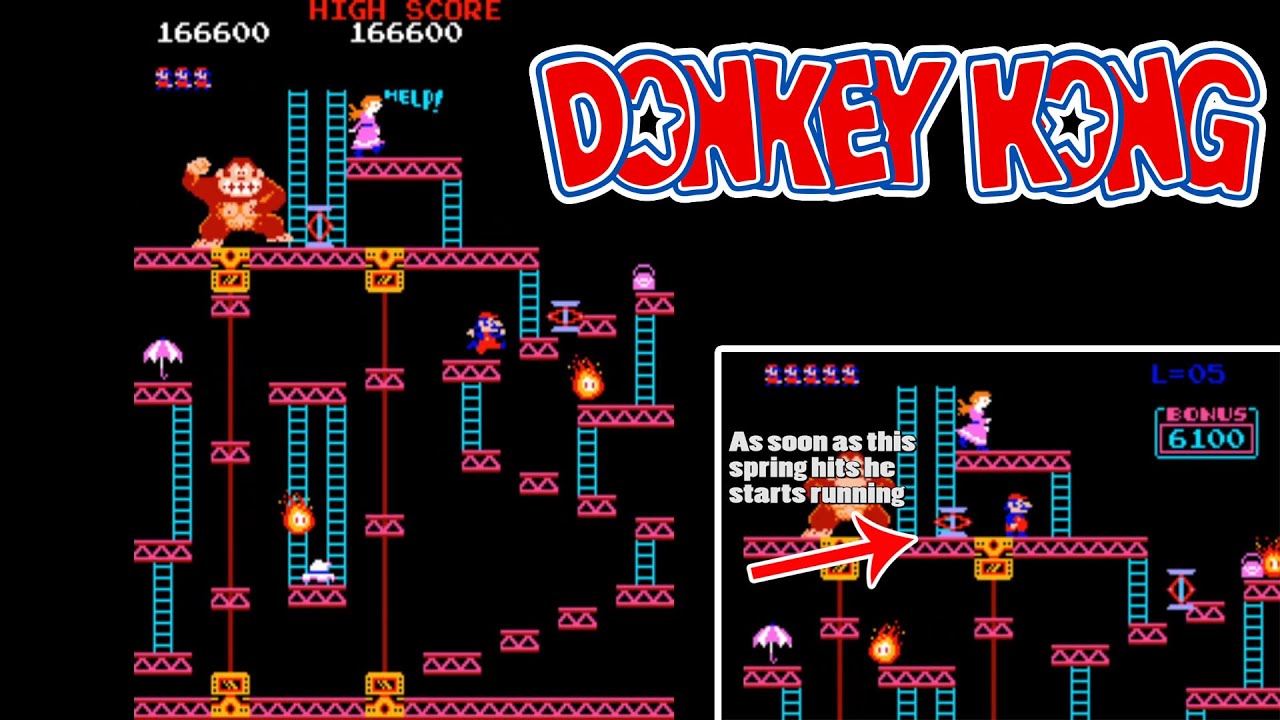 Donkey Kong Arcade ELEVATOR levels - hints and tips & Billy Mitchell ...