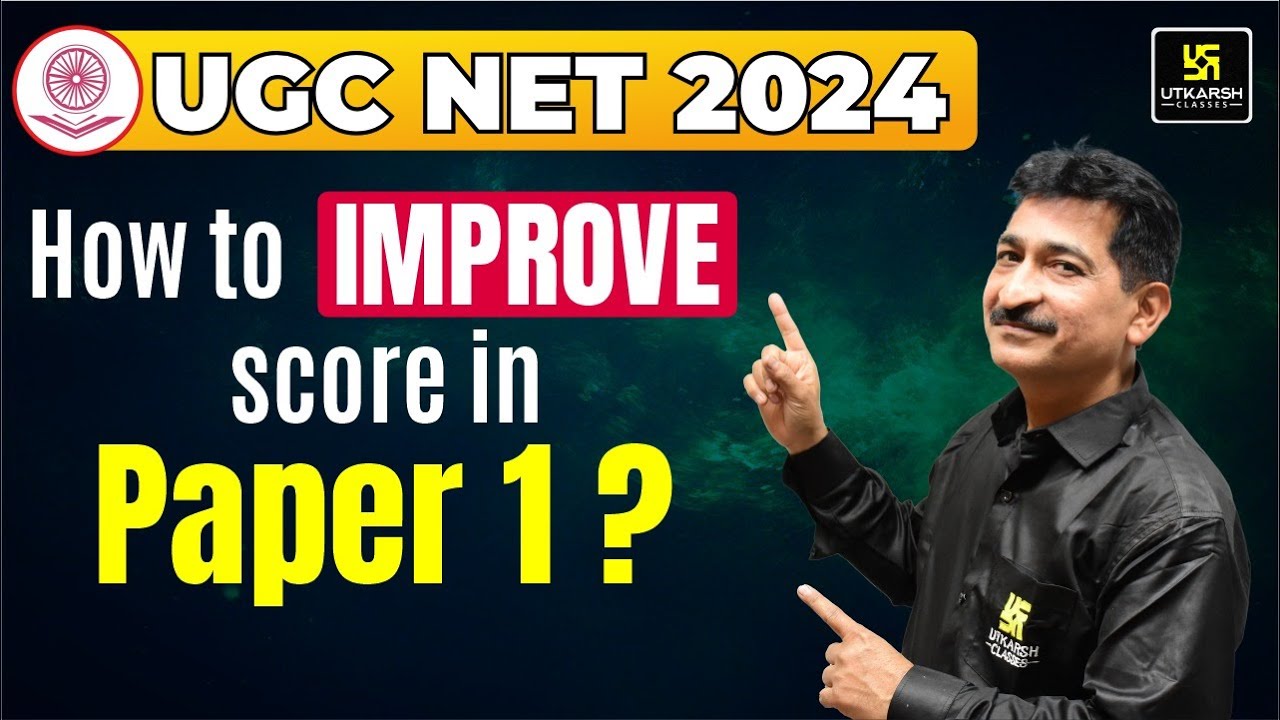 How to Improve Score in UGC NET Paper 1 | How To Score 80+ | Golden ...