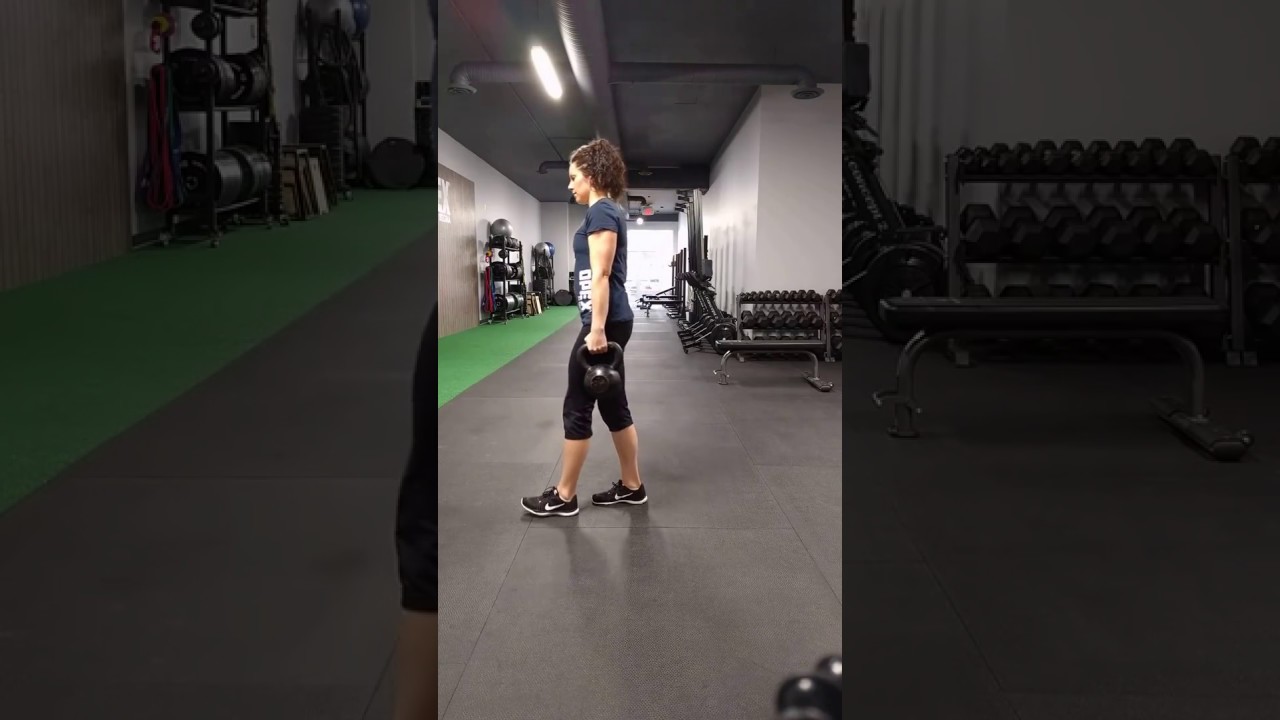 Single Arm Kettlebell March - YouTube
