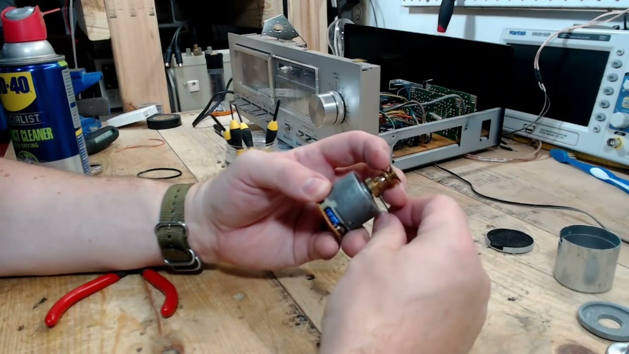 Pioneer CT F500 Motor Repair, Belt Replacement, VU Meter Replacement ...