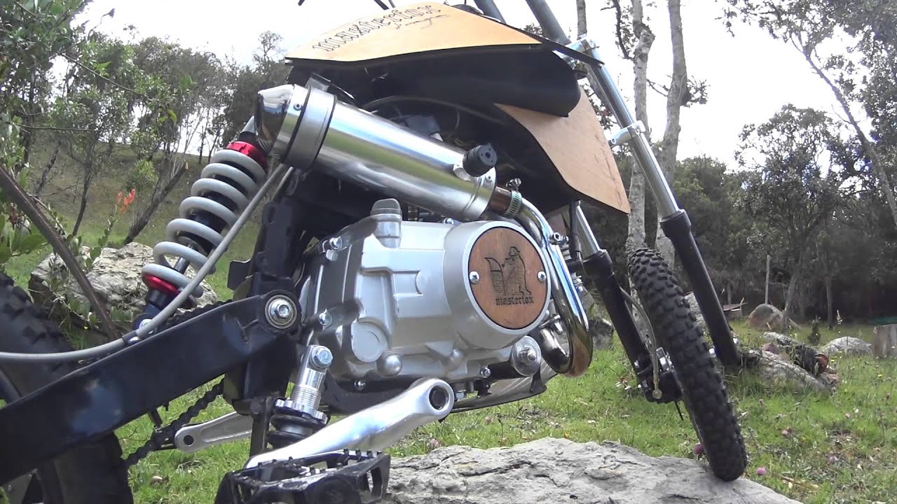 MasterFox, 125cc Stand On Ped / Scooter - YouTube