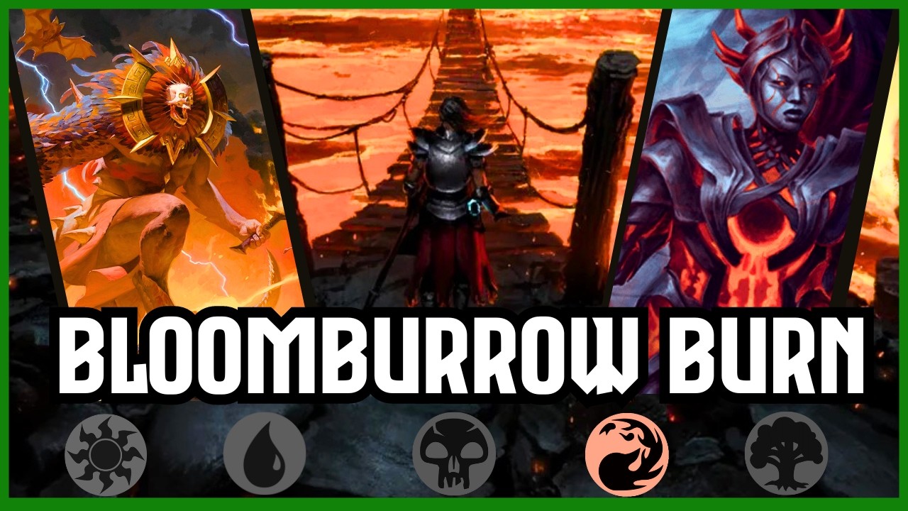 🔴Big Burn Is A More Fun Mono Red Option | MTG Arena Bloomburrow Standard Gameplay Deck Tech ...