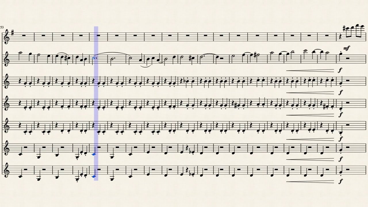 Sleeping Beauty Waltz for Clarinet Choir | Sheet Music - YouTube