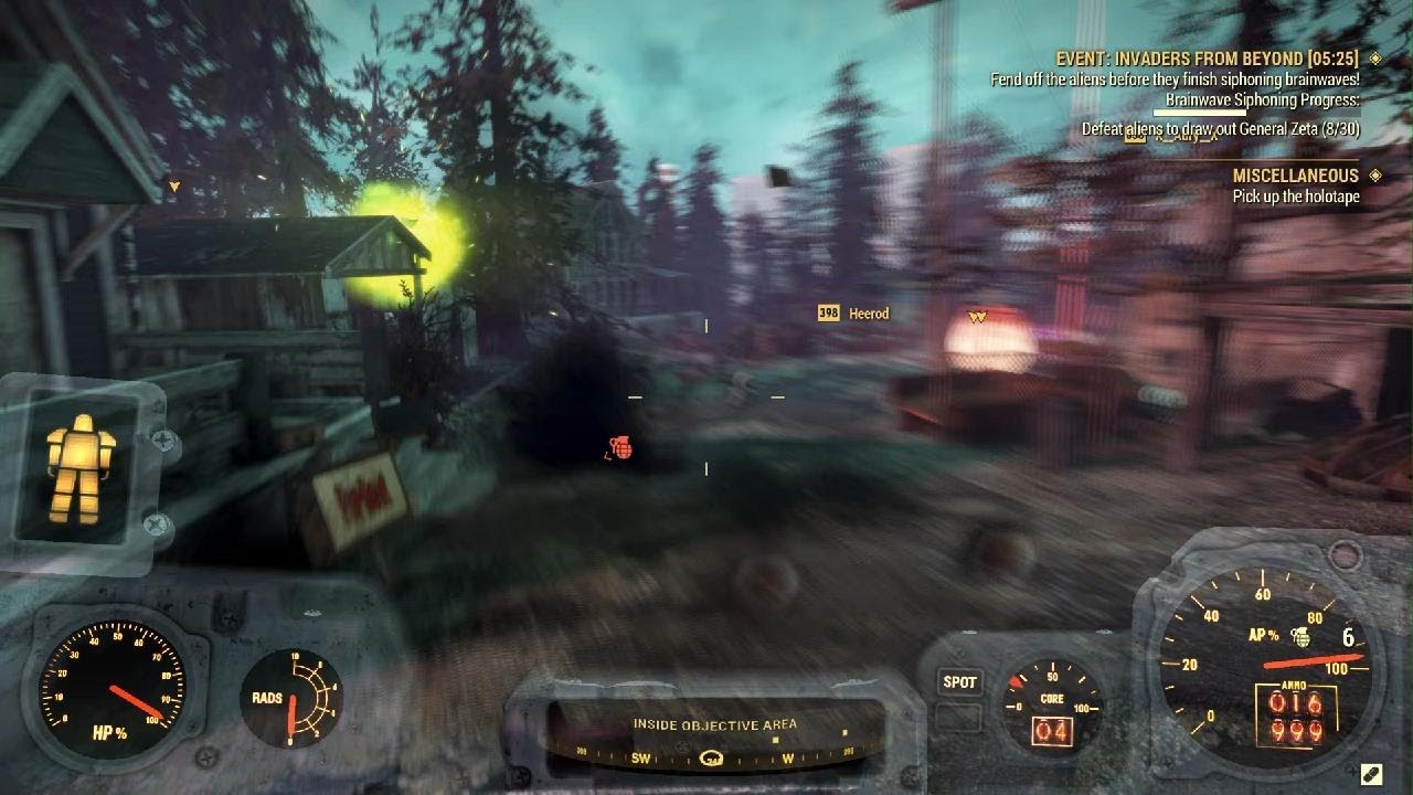 Fallout 76- Mole Miner in the Sky - YouTube