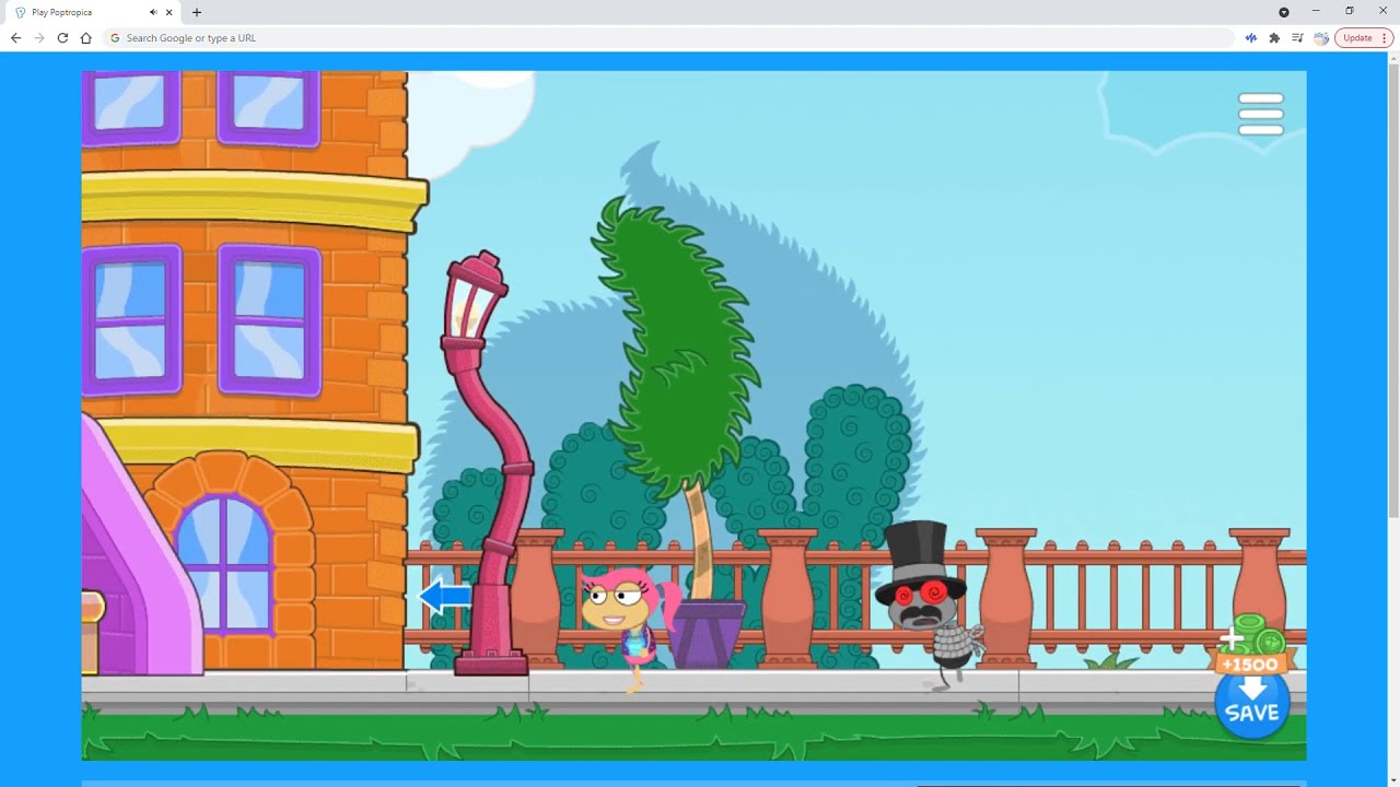 Poptropica Alternate Approach: Goofy Town! - YouTube