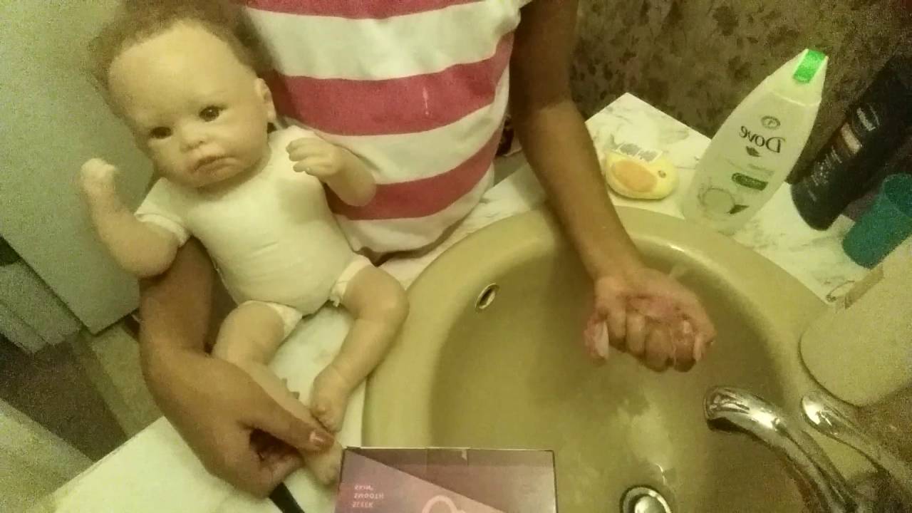 Reborns bath part 2 - YouTube