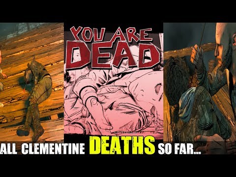All Clementine Deaths In The Intro Sequence Of The Walking Dead Final Season Episode 4 (2019)
