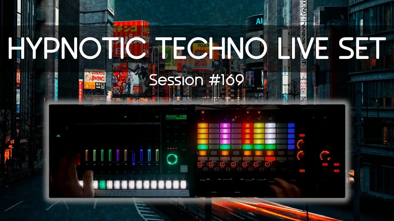 Hypnotic Techno Live Set / Session 169 - YouTube