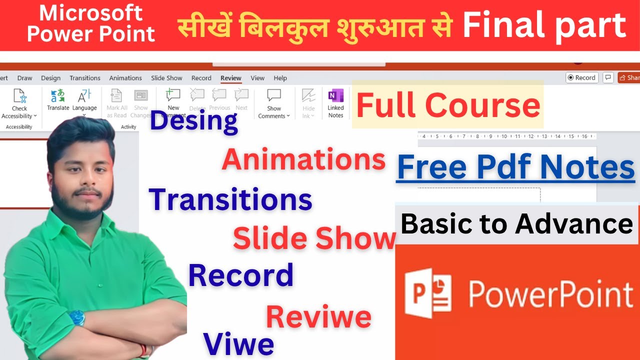 PowerPoint Full Course in Hindi | Beginner to Advanced |Complete ...