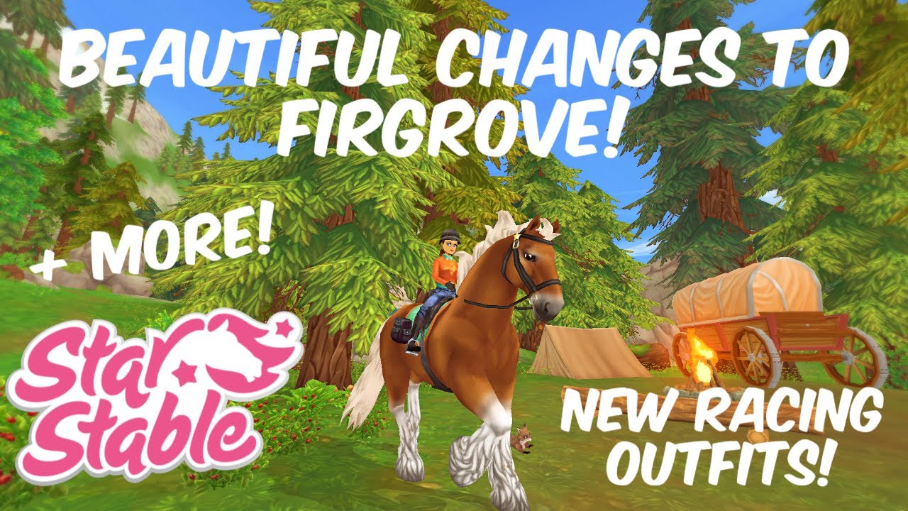 BEAUTIFUL Changes to Firgrove! + New Racing Outfits! | Star Stable ...