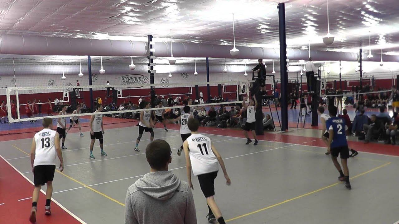 Andrew Li #28 -- volleyball recruiting video v2 -- 2015 - YouTube