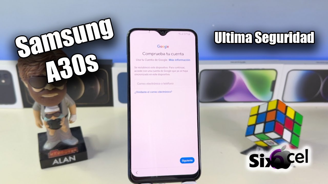 Como QUITAR BLOQUEO GOOGLE *Samsung A30s* Ultima Seguridad - YouTube