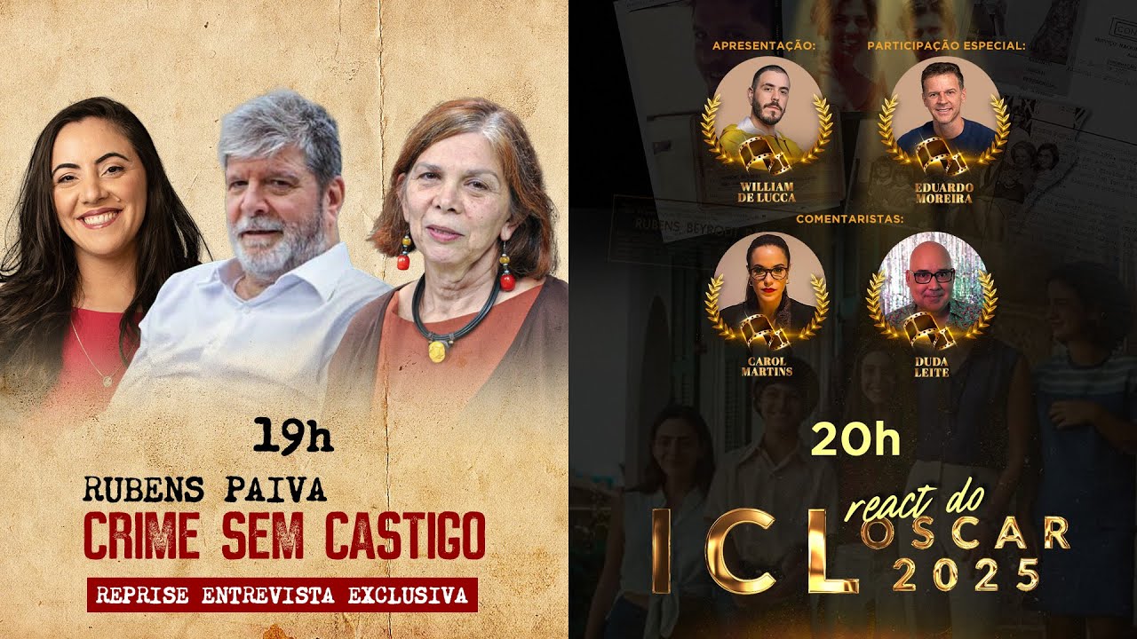 REACT DO OSCAR COM CAROL MARTINS, DUDA LEITE E WILLIAM DE LUCCA ...