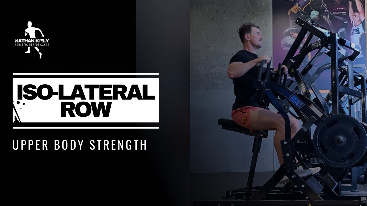 Iso-lateral Row - YouTube