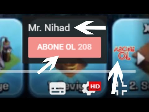 YOUTUBE ABONE OL FLİGRANI NASIL EKLENİLİR