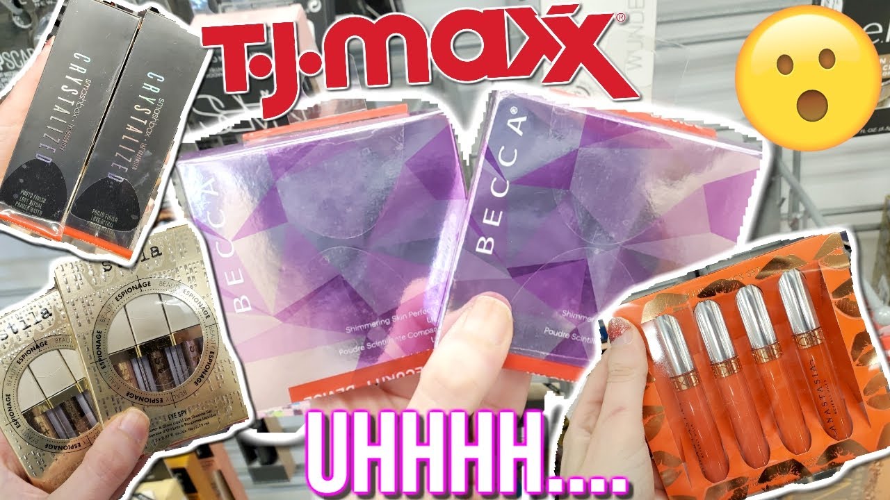 SOO MUCH NEW MAKEUP AT TJ MAXX!! BUDGET BEAUTY BUYS | HIGH END MAKEUP ...