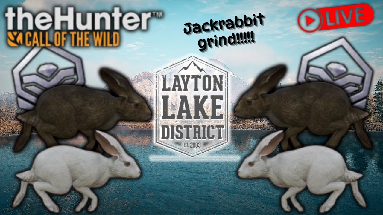 The Hunter call of the wild live|Starting a Jackrabbit grind!!!!For the ...