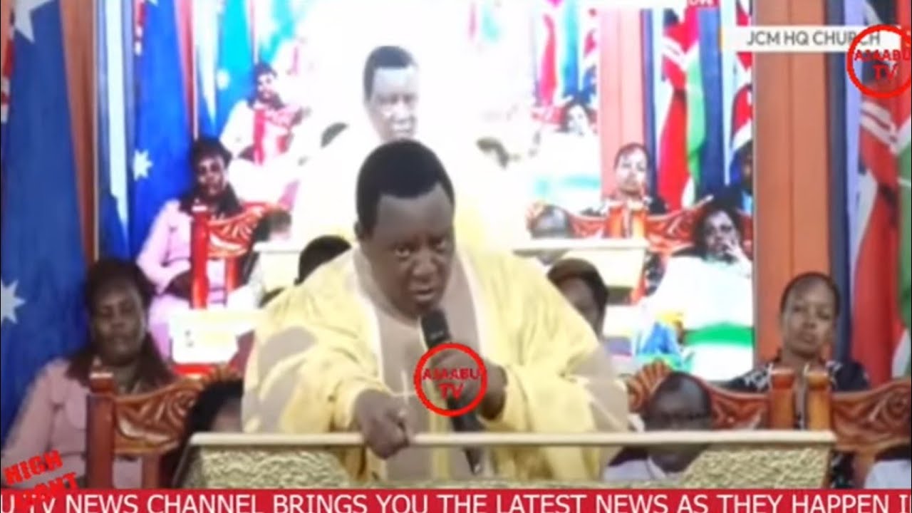 WACHA KUTONGOZA BIBI ZA WATU KANISANI!!ANGRY BISHOP NGANGA LECTURED ...