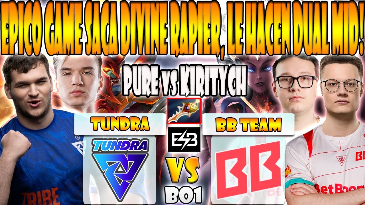 TUNDRA vs BB TEAM [BO1] PURE, BZM, 33 VS GPK, SAVE, KIRITYCH - BLAST ...