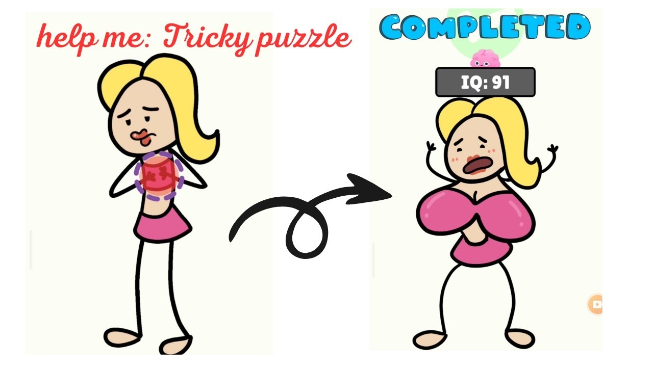 Help Me: Tricky Puzzle walkthrough gameplay android | Brain game - YouTube