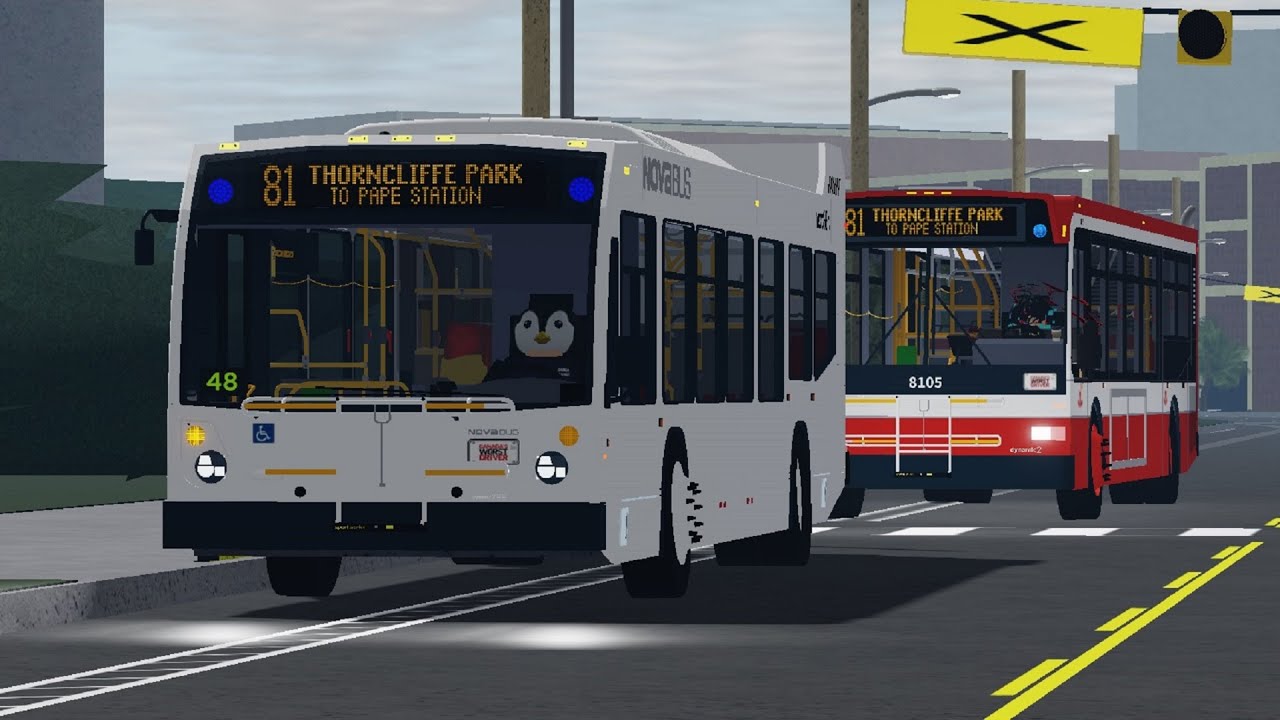 ROBLOX: The Demo White LFS on the 81 Thorncliffe Park to Thorncliffe ...