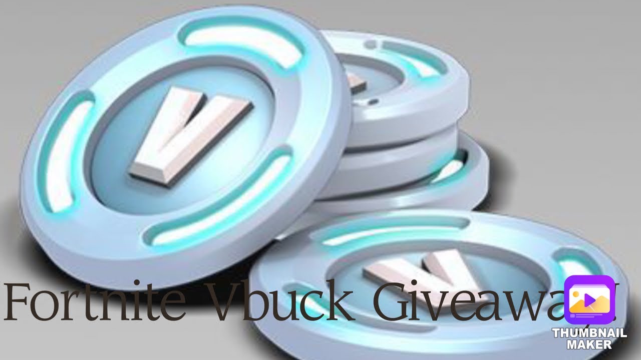 Fortnite Vbuck Giveaway! - YouTube