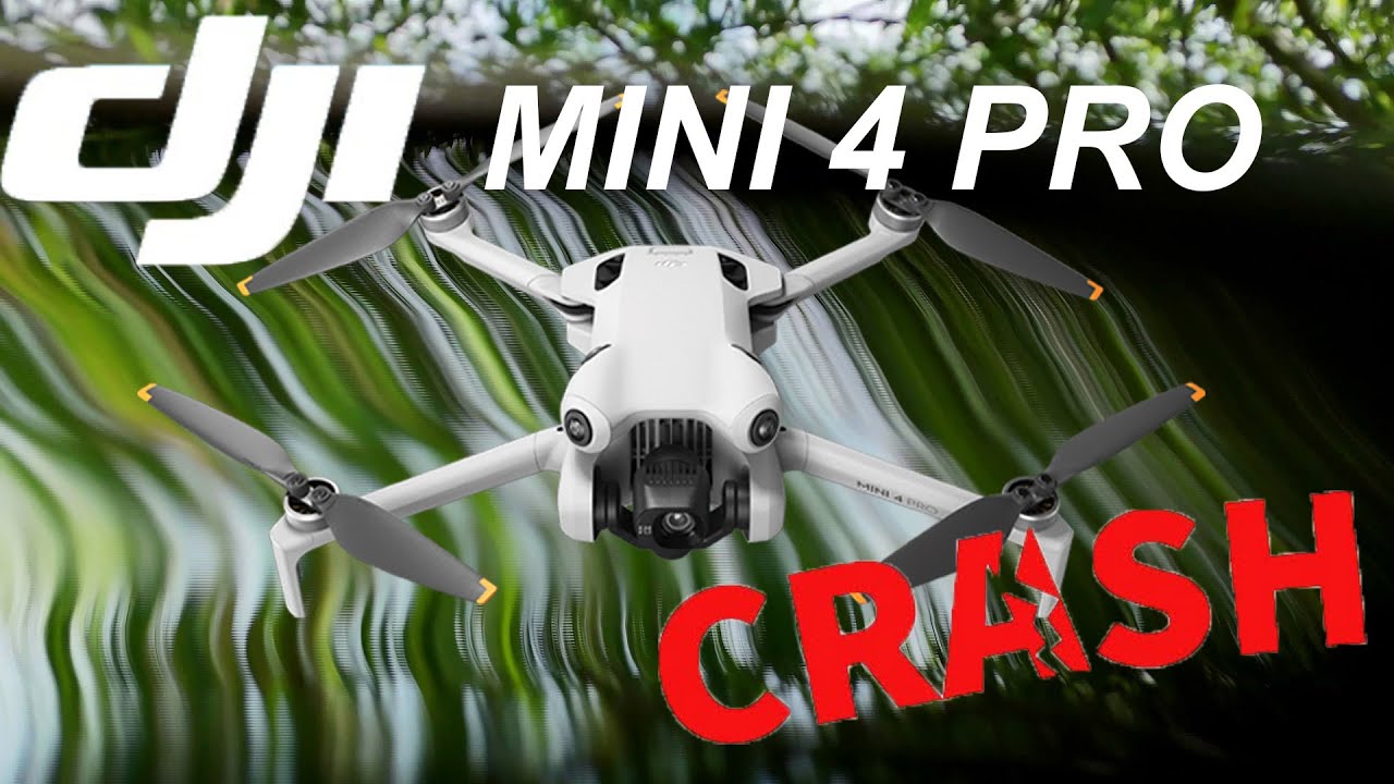 DJI mini 4 pro CRASH with SOUND - YouTube