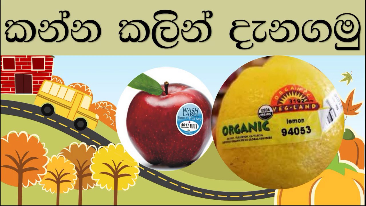 how to read PLU codes in fruits- - YouTube