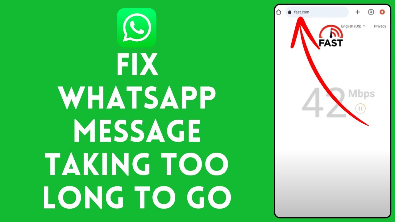 How to Fix WhatsApp Message Taking Too Long To Go 2024 | WhatsApp ...