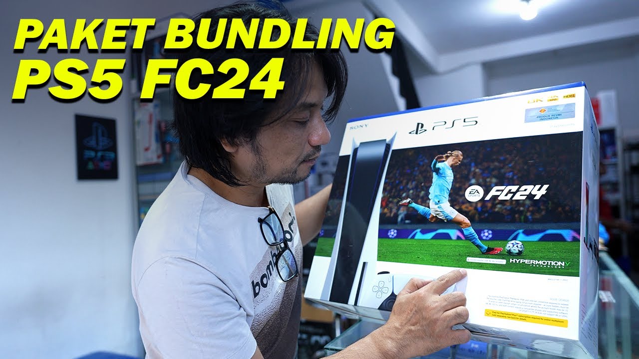 MASUK PS5 DISC BUNDLE FC24 GARANSI RESMI SONY INDONESIA - YouTube