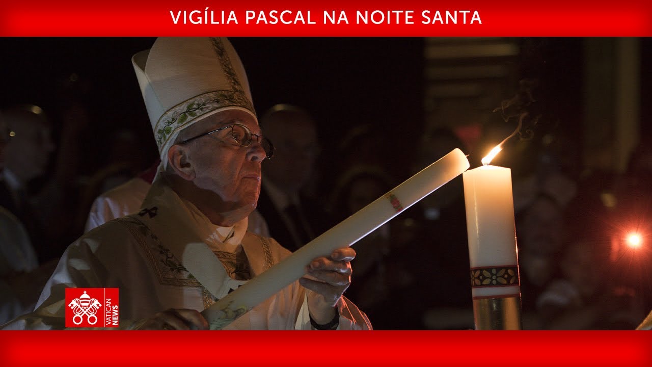 30 de março de 2024, Vigília Pascal na Noite Santa | Papa Francisco ...