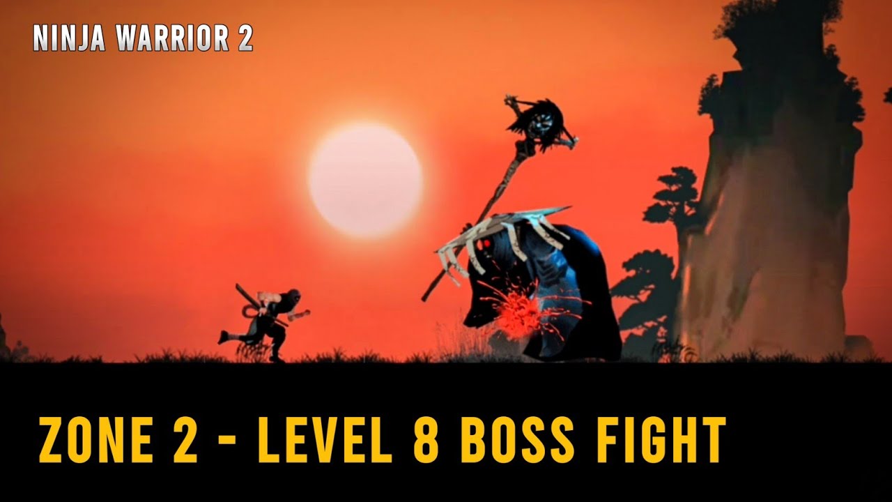 Ninja Warrior 2 | Zone 2 | Level 8 | Boss Fight - YouTube