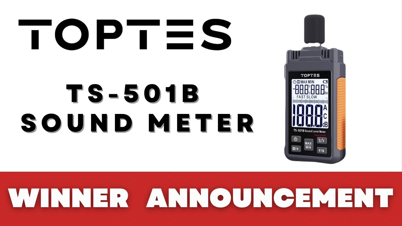 TopTes TS-501B Winner Announcement #tools #toptes #giveaway # ...