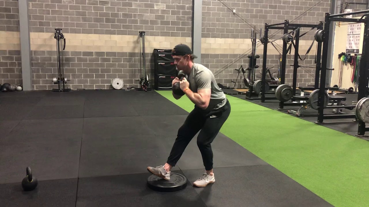 KB Goblet 1-Leg Good Morning - YouTube