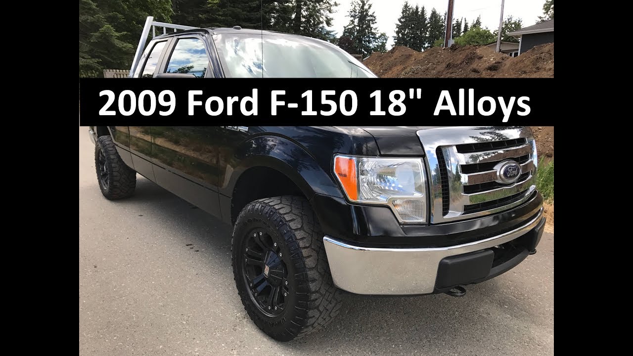 2009 Ford F-150 XLT 4X4, 5.4L Triton engine, auto, extended cab, XD 18 ...