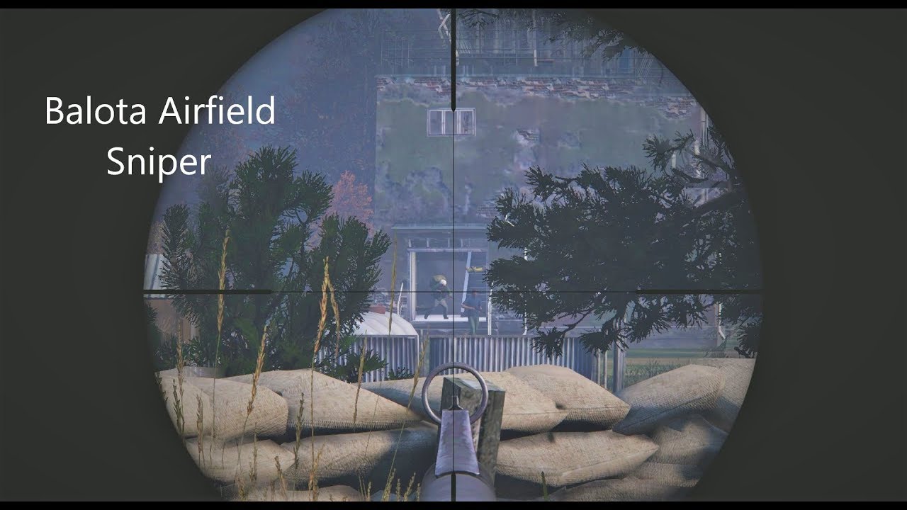 DayZ - Balota AirField Sniper On The Loose !! - YouTube