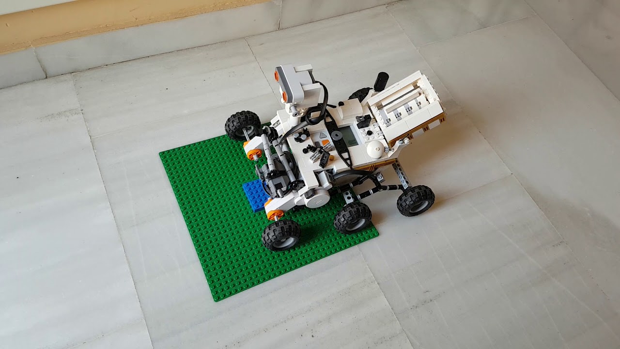 CUSTOM LEGO Curiosity Rover Mars Finding water 1 C - YouTube