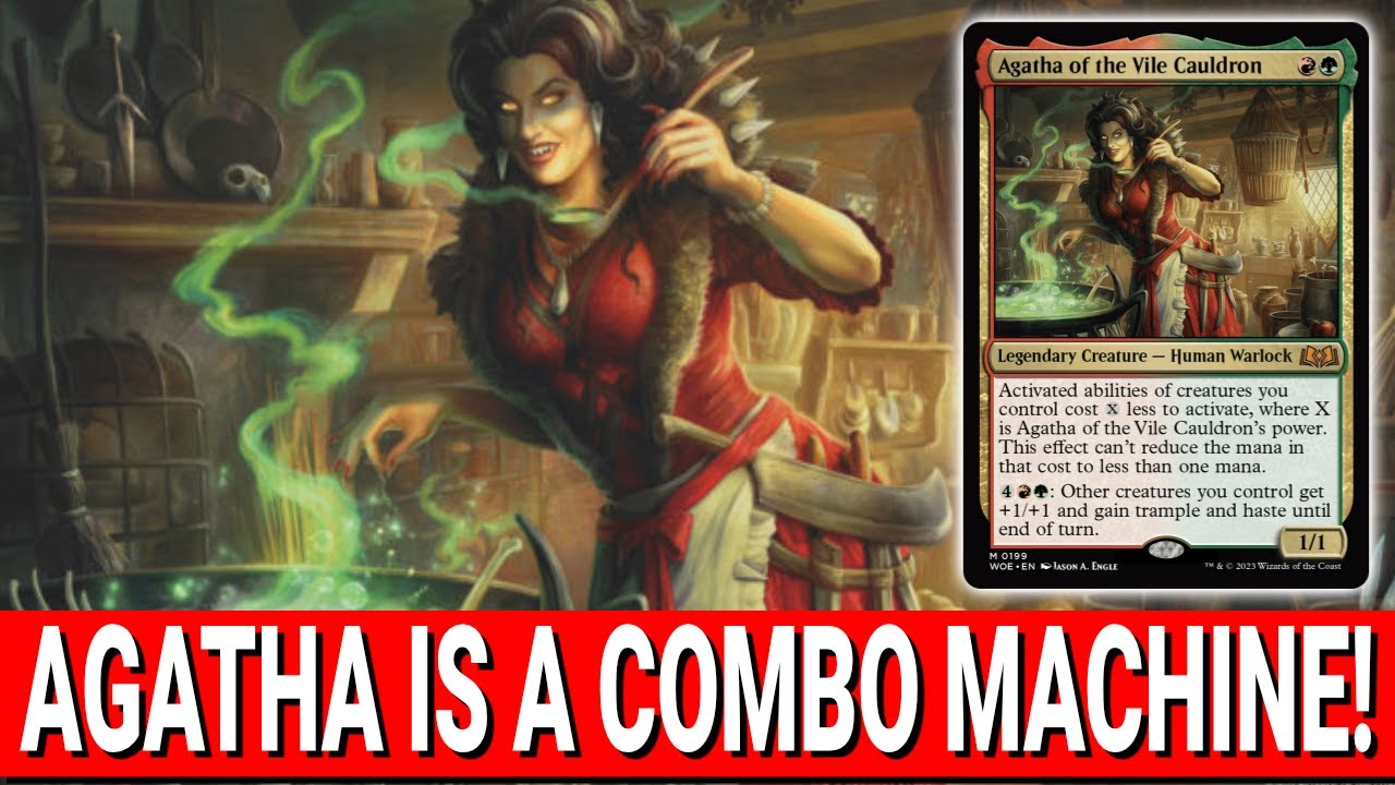 EDH/Commander Agatha of the Vile Cauldron Deck Tech Card by Card - YouTube