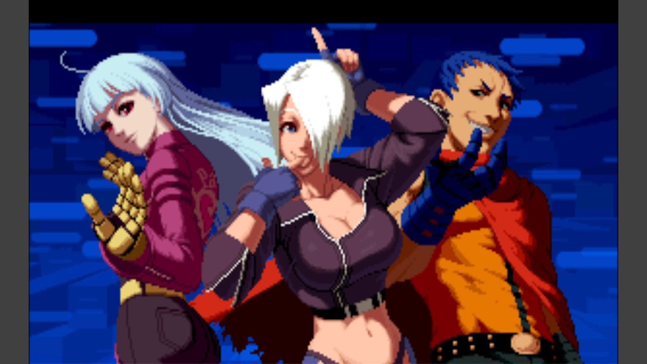 KOF2002 [Arcade] - Kula, K9999, Angel - YouTube