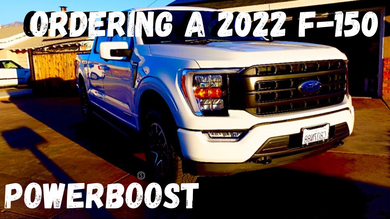 What it's like ordering a 2022 F-150 Powerboost - YouTube