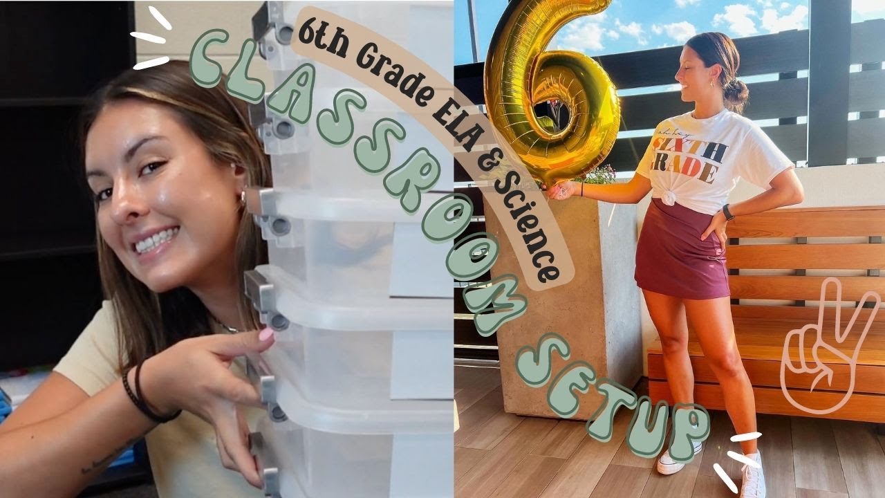 Classroom Setup Day 2 | Middle School ELA & Science - YouTube